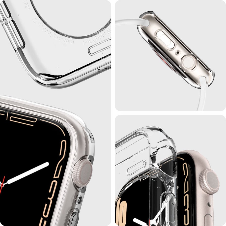 Liquid Crystal Clear Case for Apple Watch (40/44/45mm)